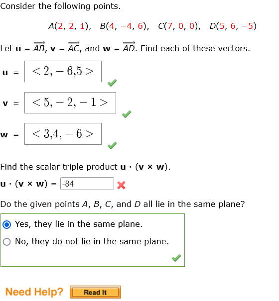 Solved Consider the following points. | Chegg.com