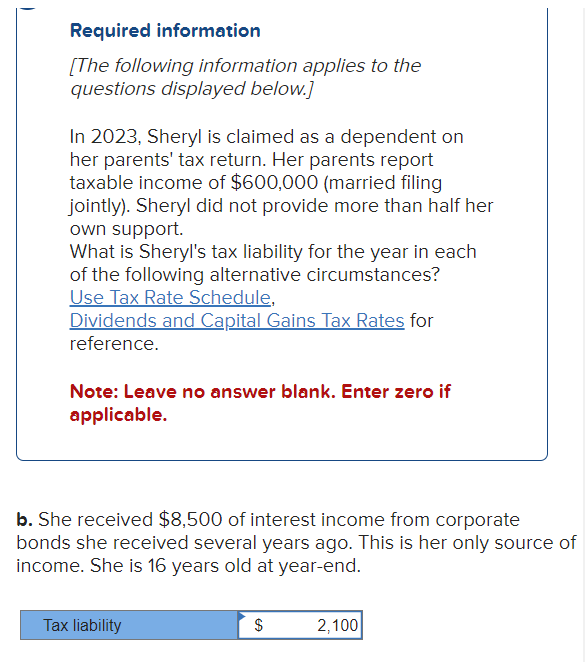 Solved Required information [The following information | Chegg.com