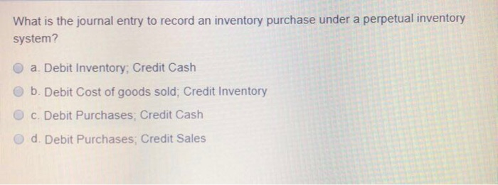 Solved What is the journal entry to record cost of goods | Chegg.com
