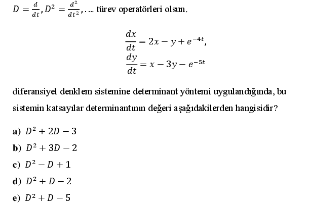 Solved When the determinant method is applied to the system | Chegg.com