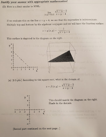 Solved (I) Here is s limit similar to MML.: | Chegg.com
