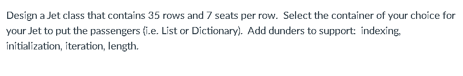 Solved Use Python Pleaseuse This List Of Passengers And 8864
