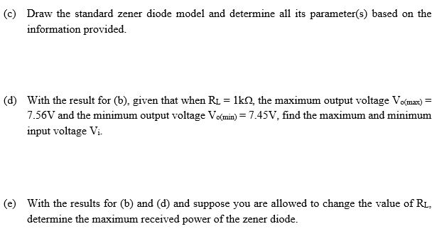 Solved A circuit with an unstable DC voltage source Vi with | Chegg.com