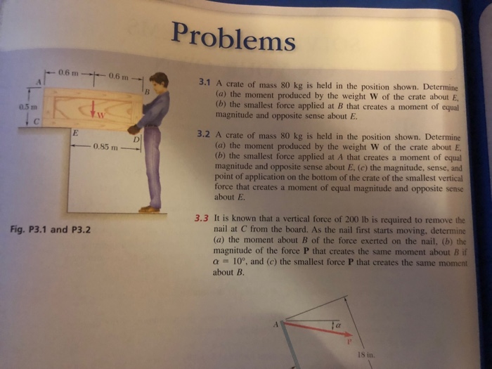 Solved Statics Problem: Please solve | Chegg.com