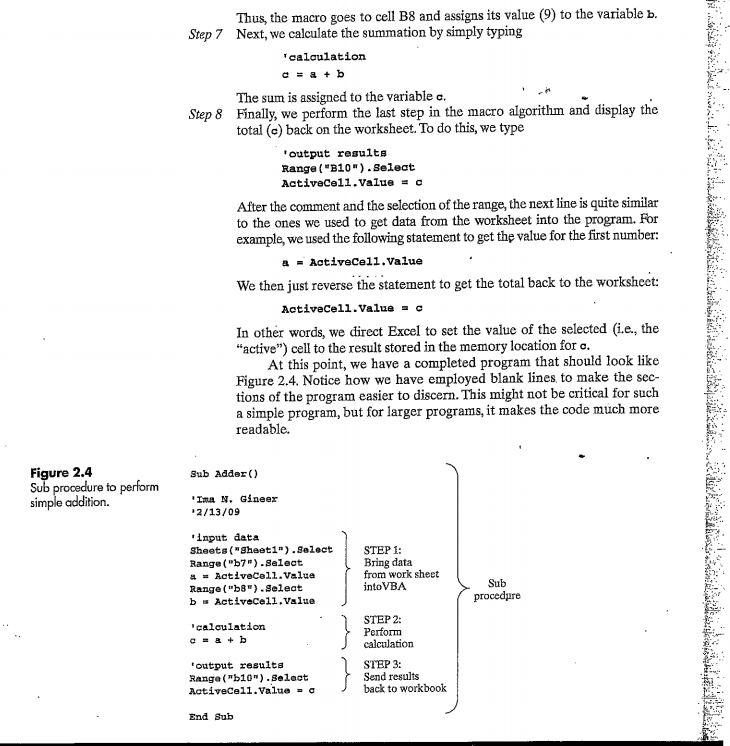 2.2.1 Hands-on Exercise: A Simple Addition Program | Chegg.com