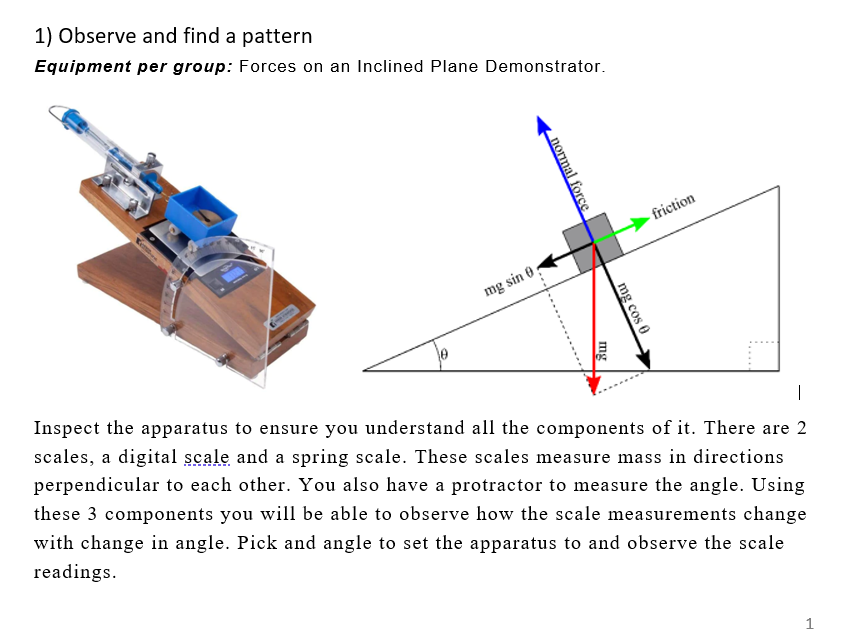 Solved Using the force diagram above, record the angle you | Chegg.com