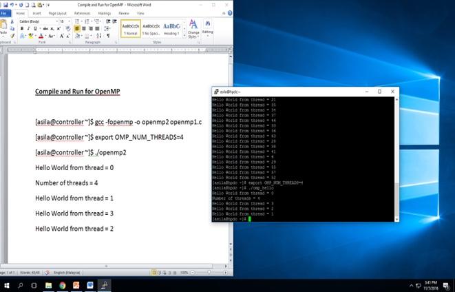 Solved 1. How to compile, execute and change number of | Chegg.com Solved 1. How to compile, execute and change number of | Chegg.com