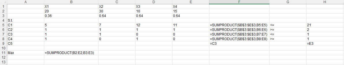 Solved A firm has prepared the following binary integer | Chegg.com