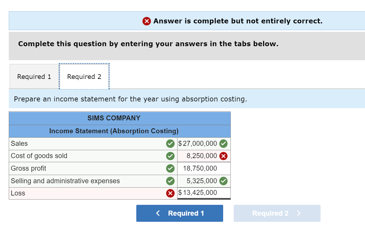 Solved Return to question Sims Company began operations on | Chegg.com