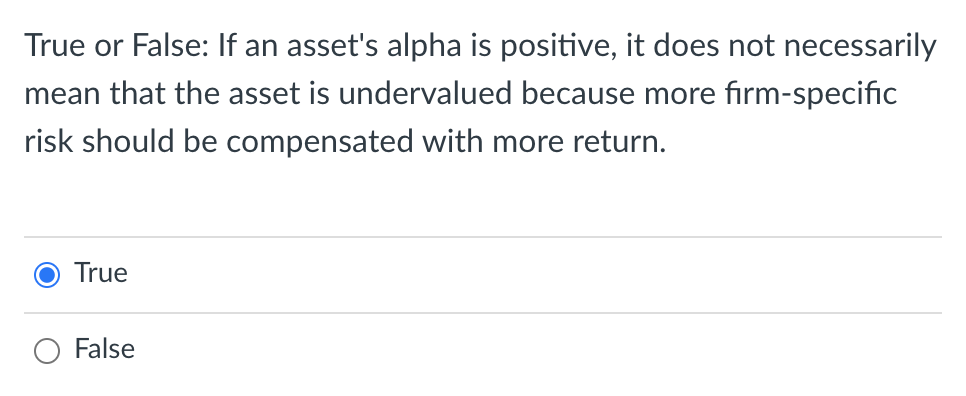 Solved What is the slope of the Security Market Line (SML)? | Chegg.com