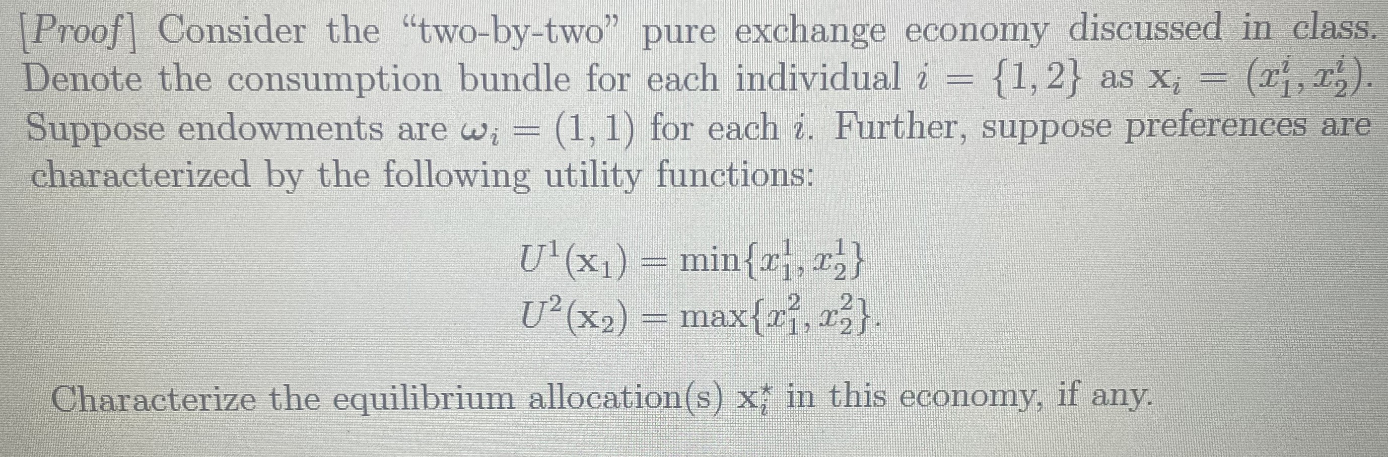 Solved [Proof using algebra not explanation] ﻿Consider the | Chegg.com