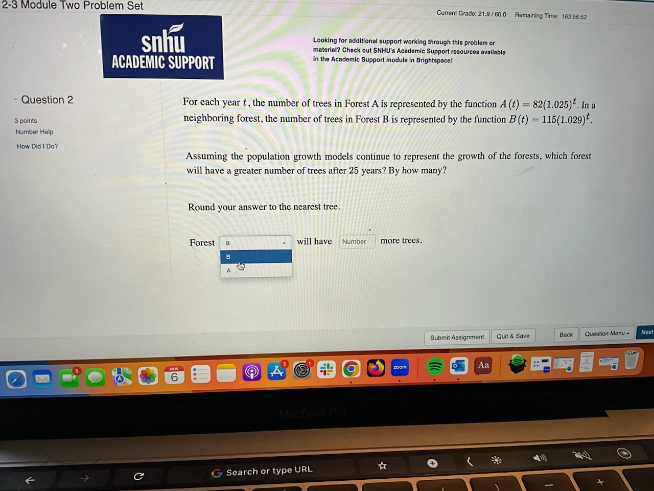 Solved 2-3 Module Two Problem Set Current Grade: 21.9/60.0 | Chegg.com
