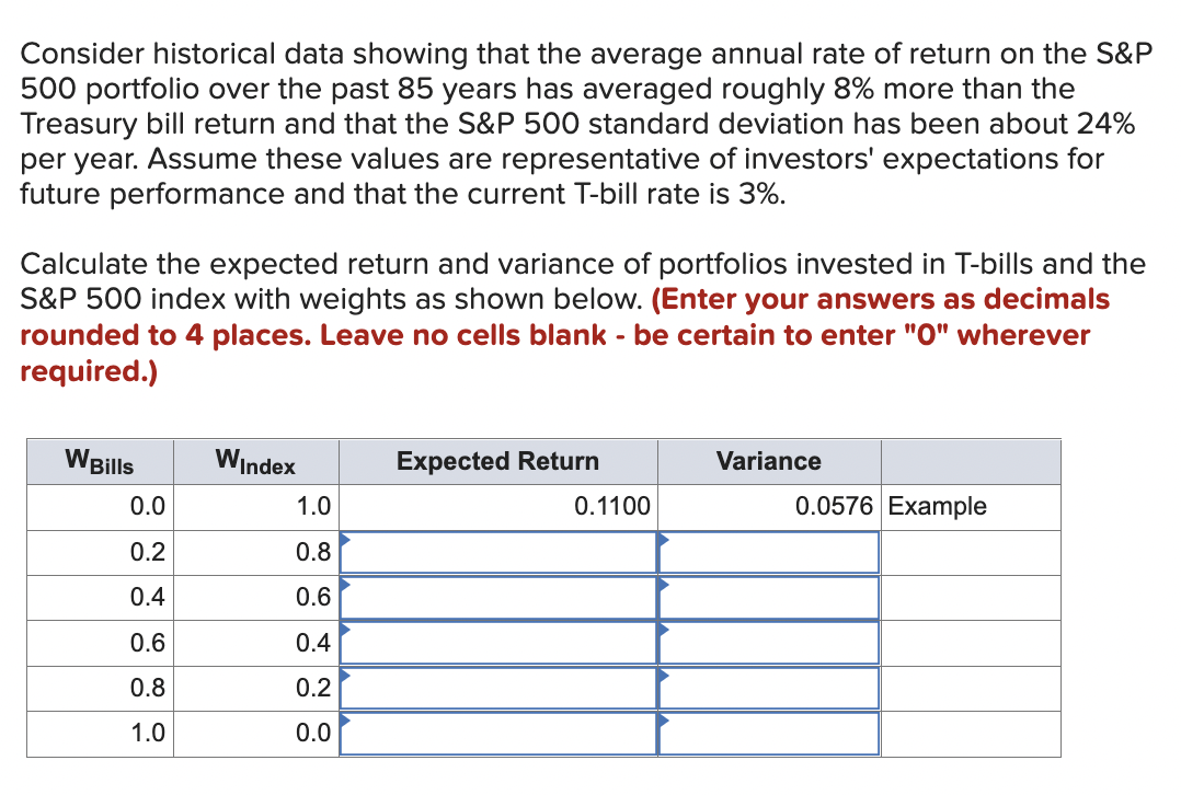 Solved Consider historical data showing that the average | Chegg.com