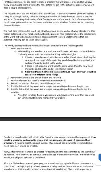 Solved newline character is encountered, the word can be | Chegg.com