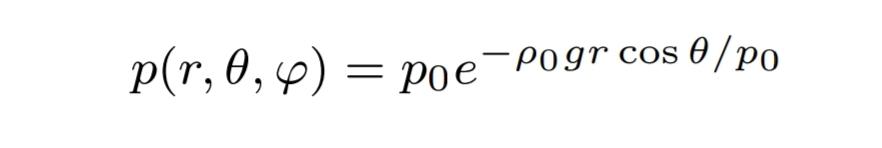 (Barometric height formula) a spherical balloon of | Chegg.com