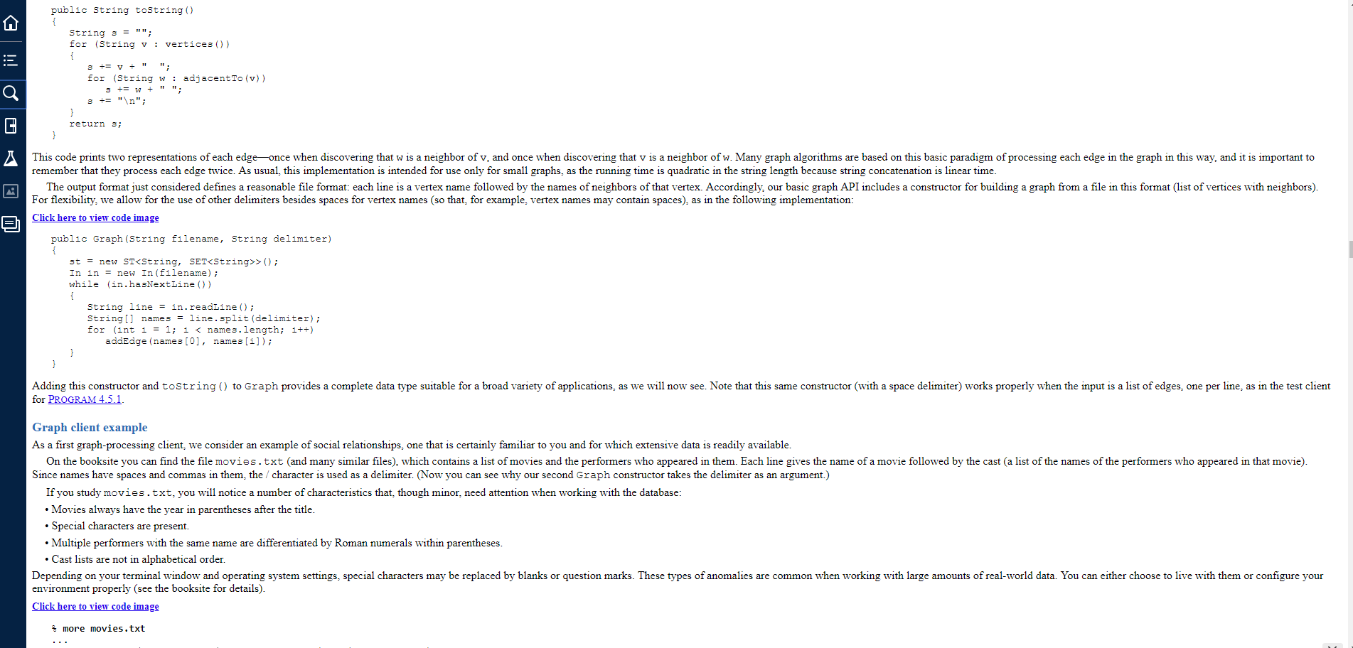 Modify The Graph Program Given In The Textbook Chegg