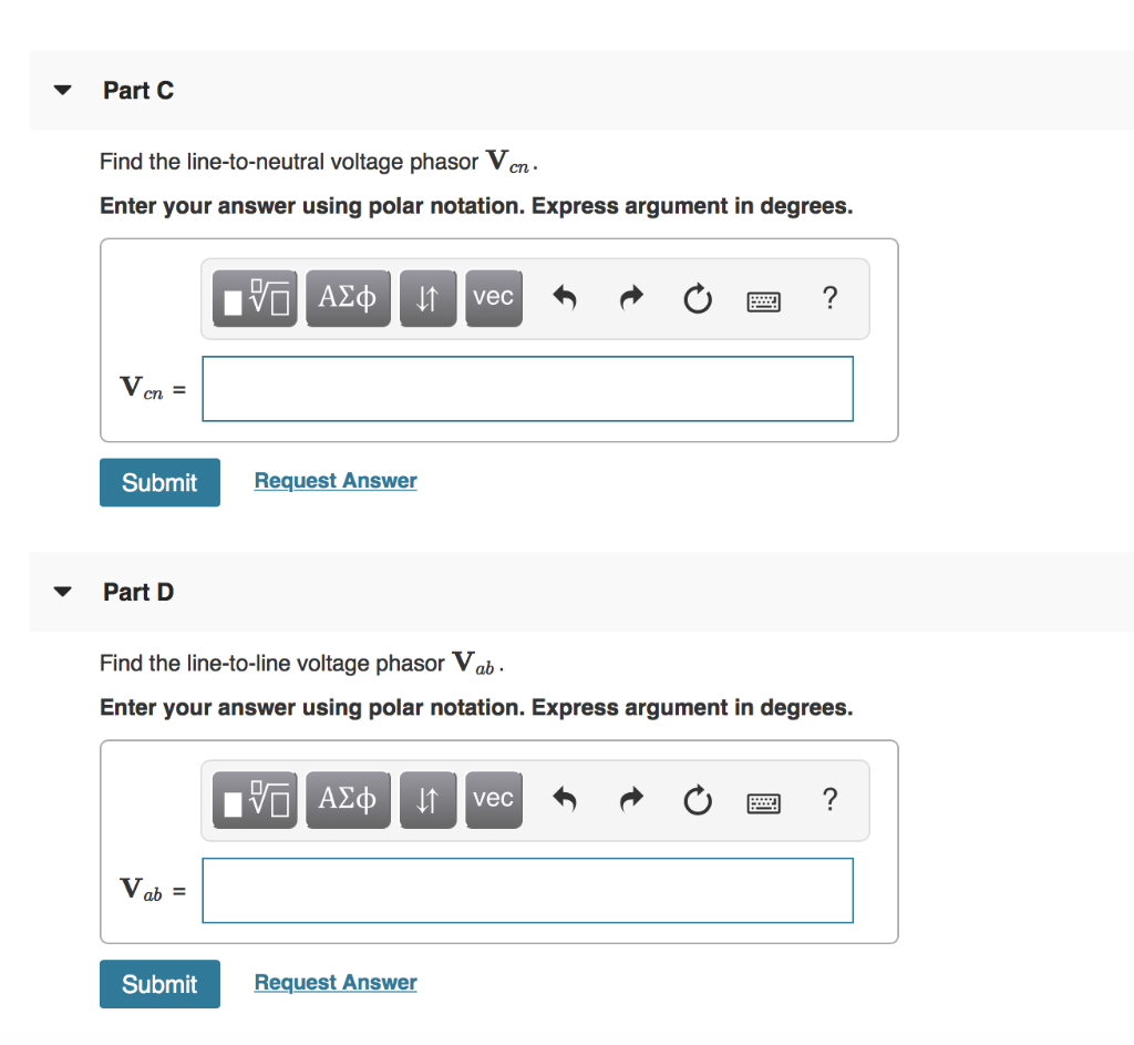 Solved A balanced positive-sequence wye-connected 60-Hz | Chegg.com