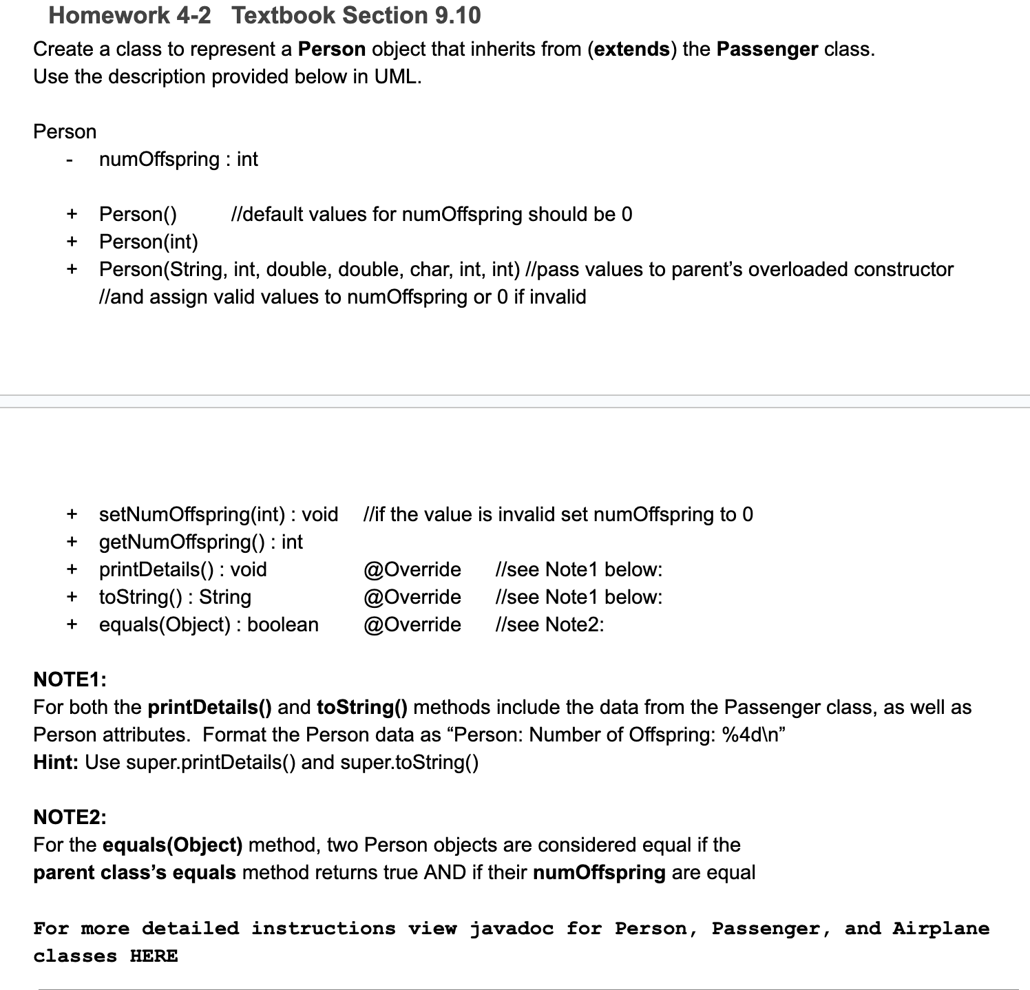 Solved Homework 4-2 Textbook Section 9.10 Create a class to | Chegg.com