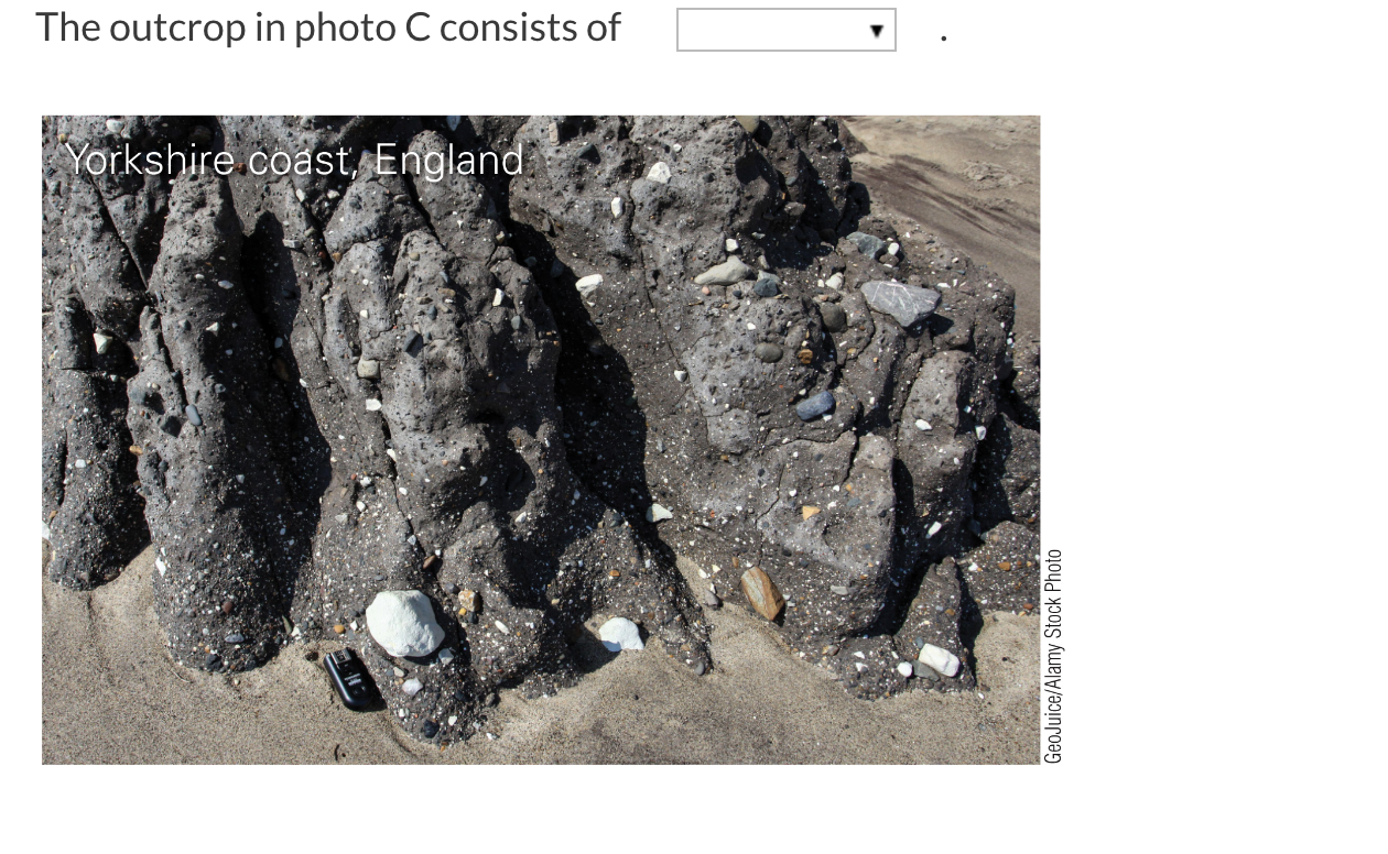 Solved Optionsloess, till, outwash, erratics | Chegg.com