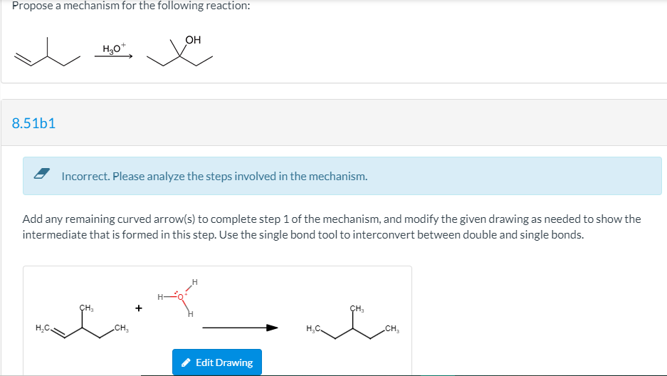 Solved Propose a mechanism for the following reaction: OH | Chegg.com
