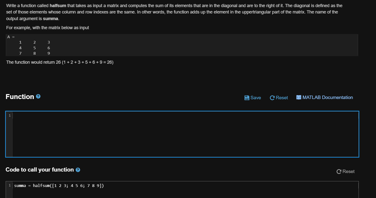 Solved Write a function called halfsum that takes as input a | Chegg.com
