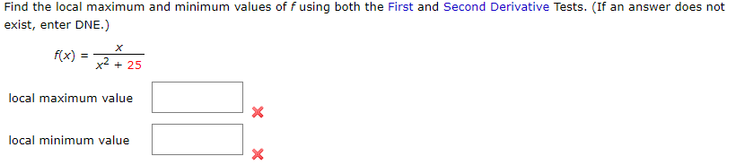 Solved Find the local maximum and minimum values of fusing | Chegg.com