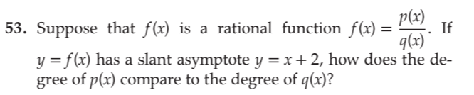Solved 3. Suppose that f(x) is a rational function | Chegg.com