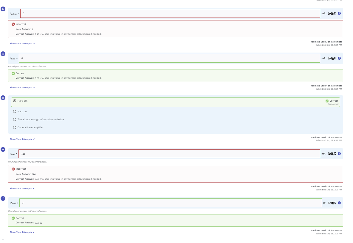 Solved Problem 2 Given: Ein = high Rpullup | Chegg.com