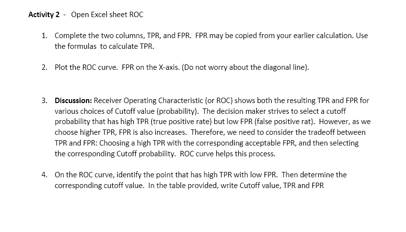 Solved In binary predicative classification models, the | Chegg.com