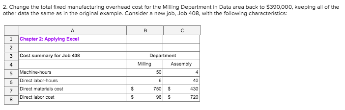Solved Chapter 2: Applying Excel Data Markup on job cost 75% | Chegg.com