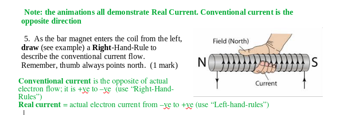Solved Note: the animations all demonstrate Real Current. | Chegg.com