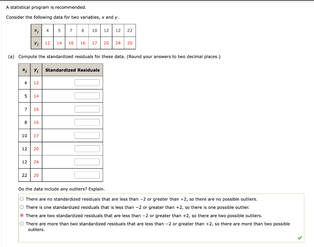 Solved A statistical program is recommended. Consider the | Chegg.com