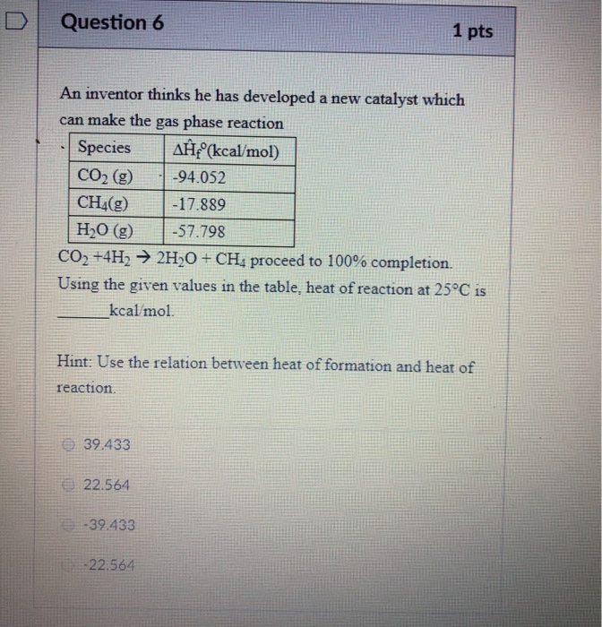 Solved D | Question 6 1 pts An inventor thinks he has | Chegg.com