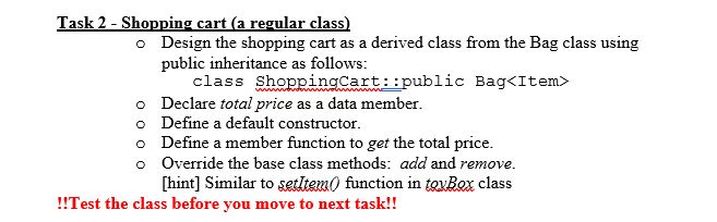 Solved Objectives: 1. Students will use class inheritance to | Chegg.com