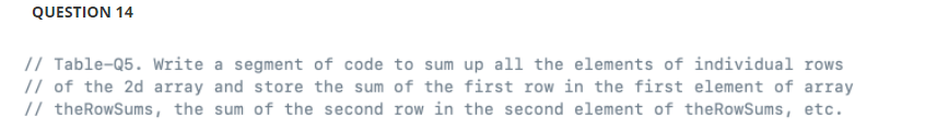 Solved int main() { const int ROWS = 3; const int COLS = 4; | Chegg.com