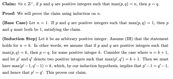 Solved For the "proof" below, state whether it is valid or | Chegg.com