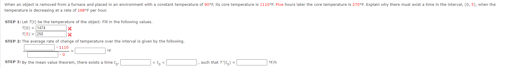 Solved When an object is removed from a furnace and placed | Chegg.com