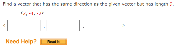 Solved Find a vector that has the same direction as the | Chegg.com
