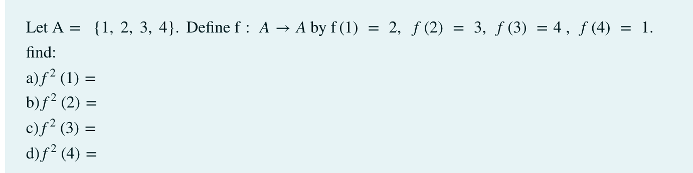 Solved 1. Define the recursive function: fk=(fk−1)^2+k 2. | Chegg.com