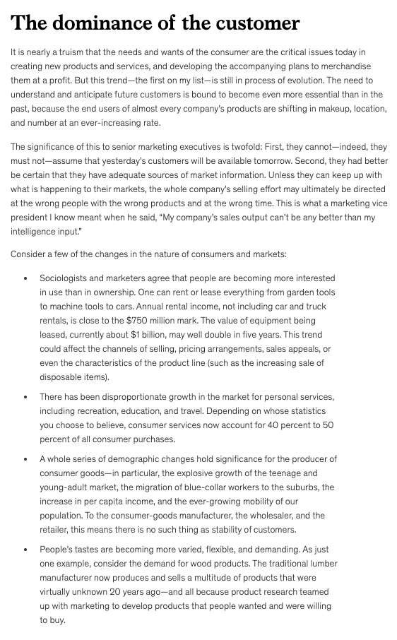 Solved Look at how McKinsey & Company predicted marketing | Chegg.com