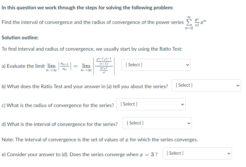 Solved In this question we work through the steps for | Chegg.com
