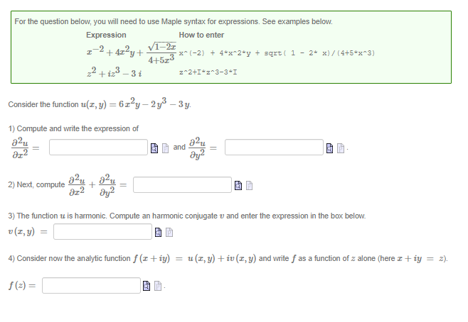 Solved For the question below, you will need to use Maple | Chegg.com