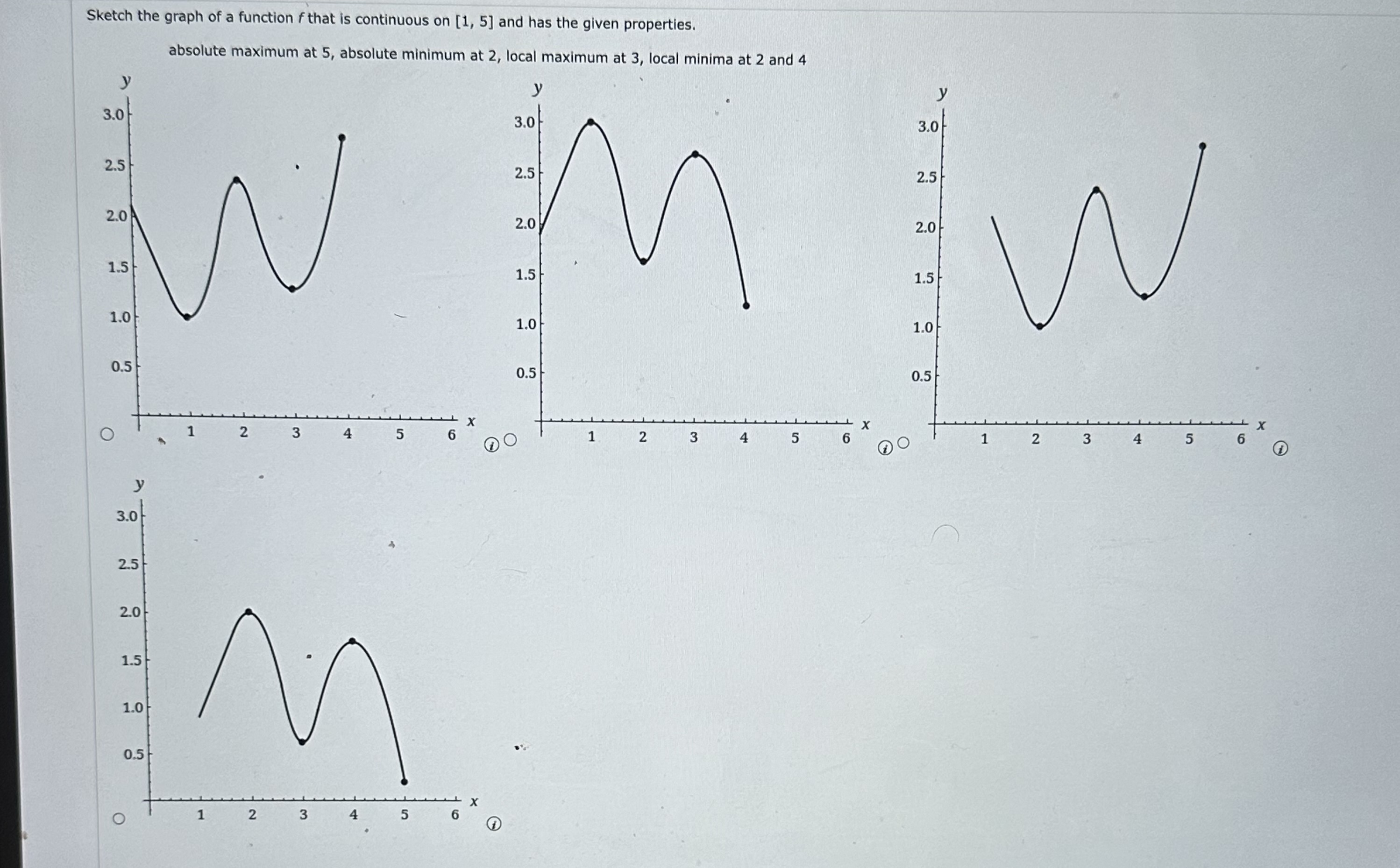 Solved Sketch the graph of a function f that is continuous | Chegg.com