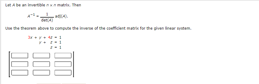 Solved Let A be an invertible n×n matrix. Then | Chegg.com