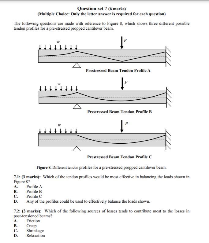 Solved Question set 7 (6 marks) (Multiple Choice: Only the | Chegg.com