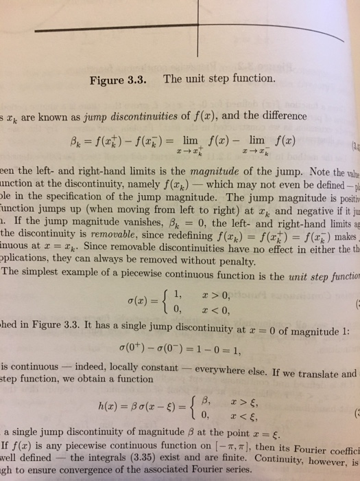 Solved 2.14 Find the discontinuities and the jump magnitudes | Chegg.com