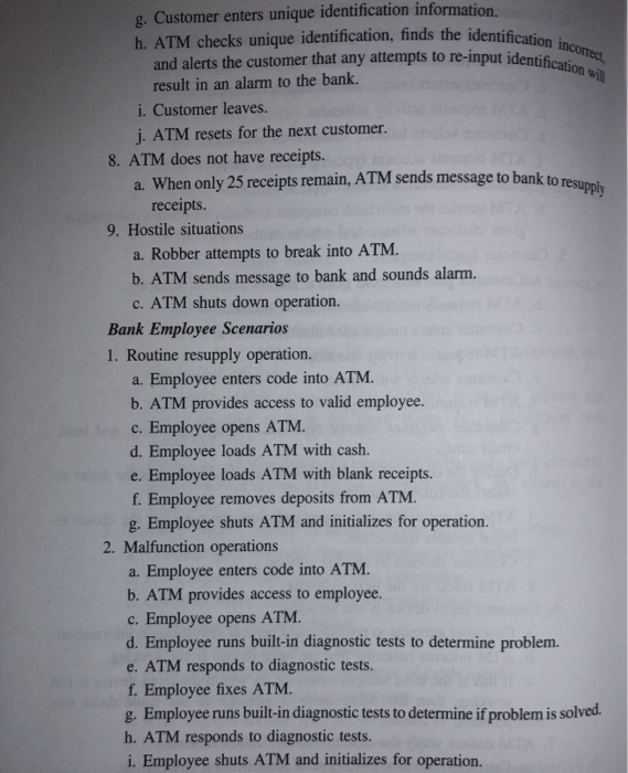 Solved following operational concept for the operational | Chegg.com
