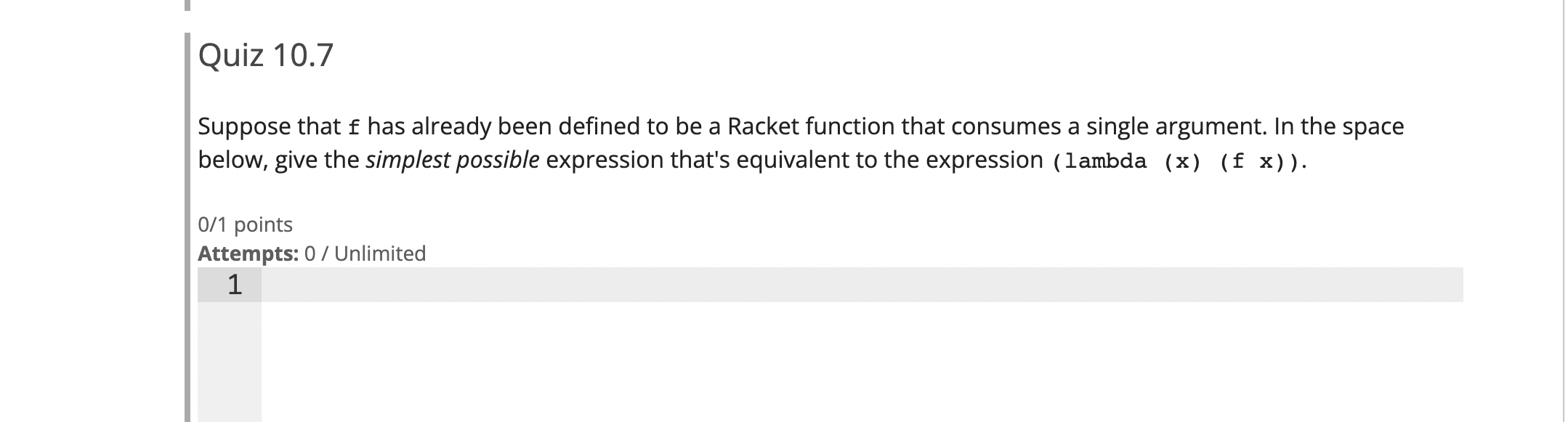 Solved Suppose that f has already been defined to be a | Chegg.com