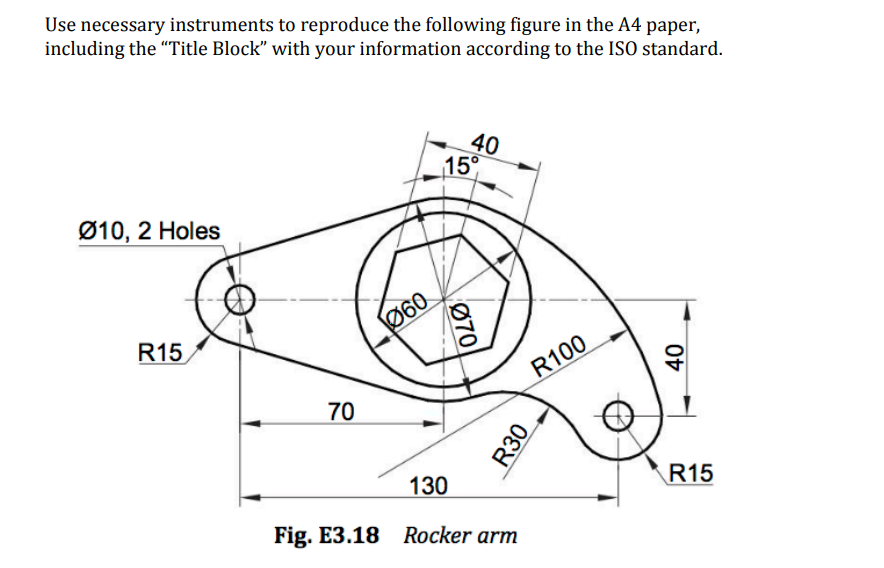 Solved Use necessary instruments to reproduce the following | Chegg.com