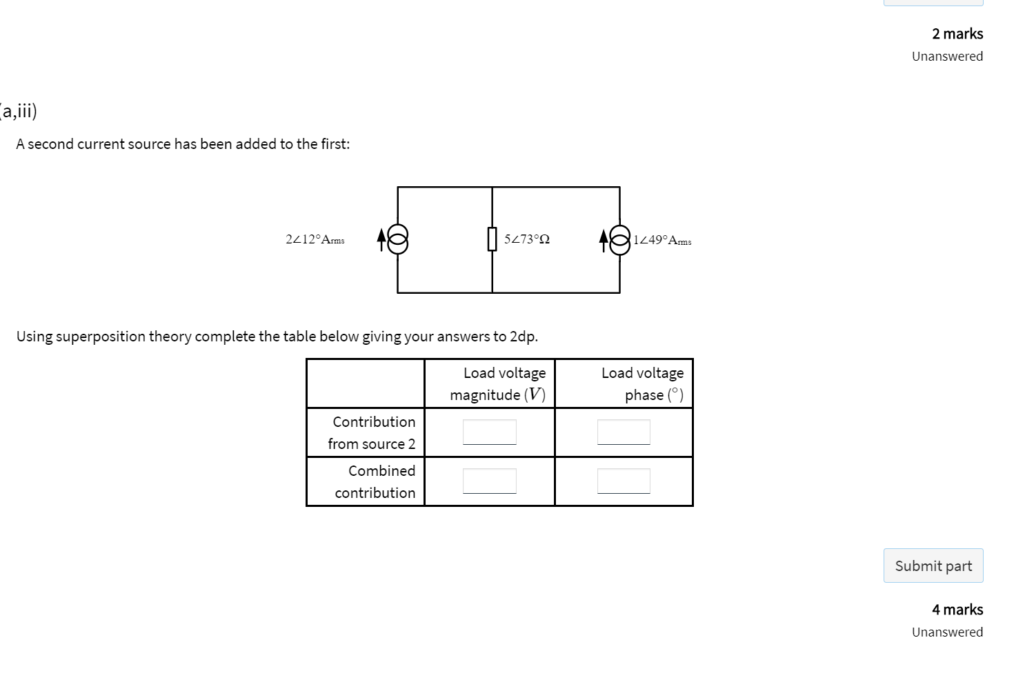 Solved In this question give your answers to 2dp unless | Chegg.com
